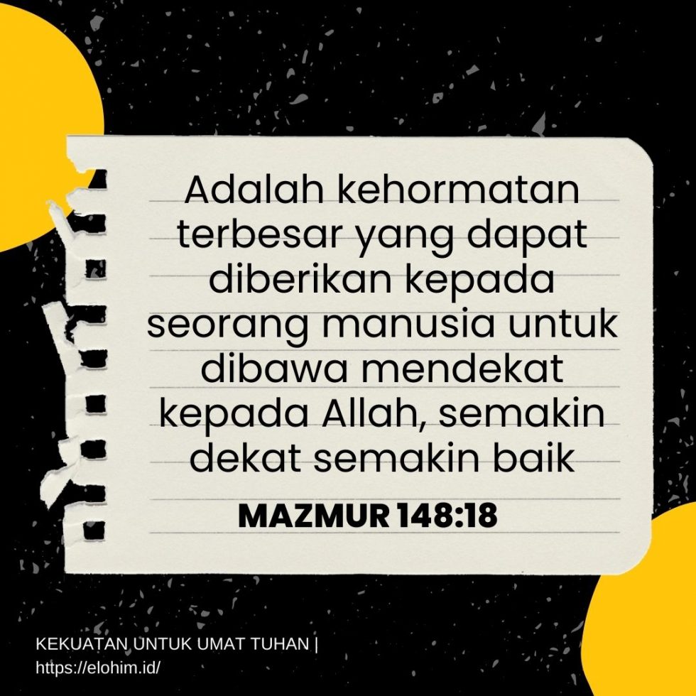 KEKUATAN UNTUK UMAT TUHAN - Elohim Ministry