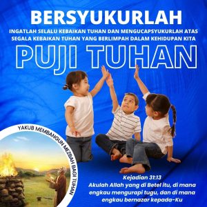 "TANDA TERIMA KASIH" - Elohim Ministry