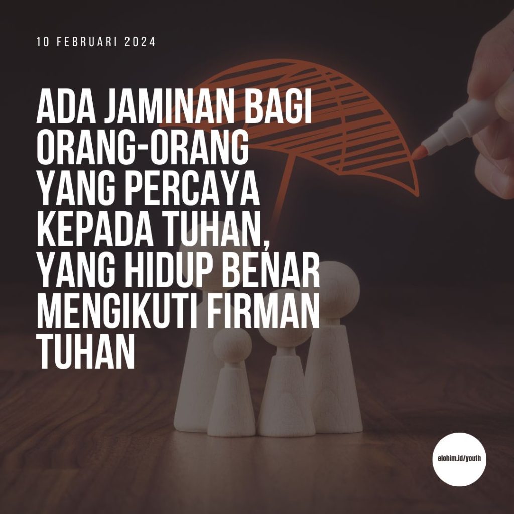 MASA DEPAN ORANG BENAR - Elohim Ministry