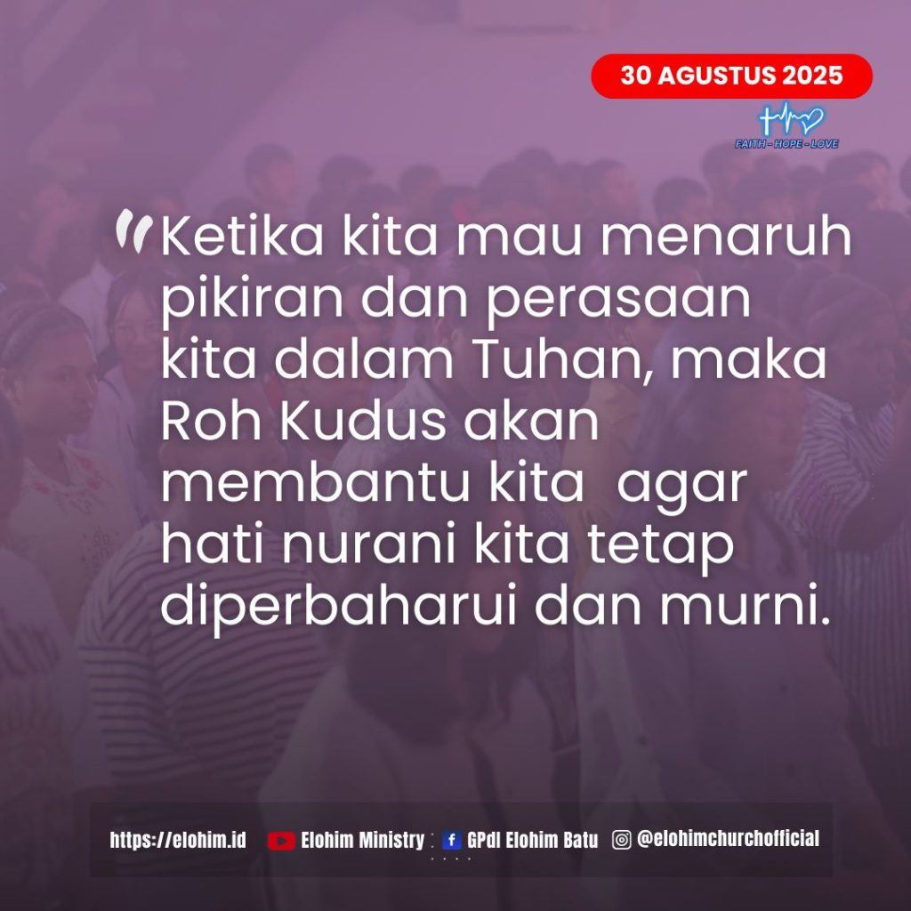 Teladan Kristus dalam Kesatuan | Renungan Kristen Remaja Filipi 2:1-5 ...