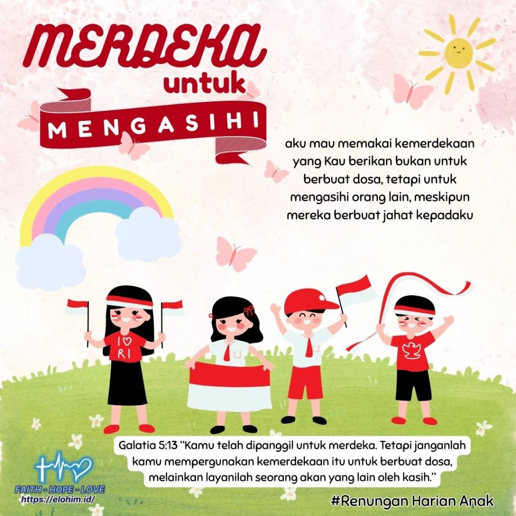 "Merdeka untuk Mengasihi" - Elohim Ministry