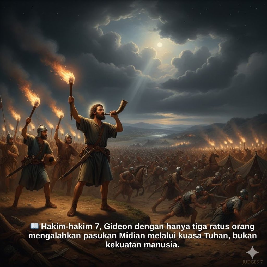 Hakim-hakim 6–7: Gideon dan Kuasa Tuhan dalam Kelemahan - Elohim Ministry