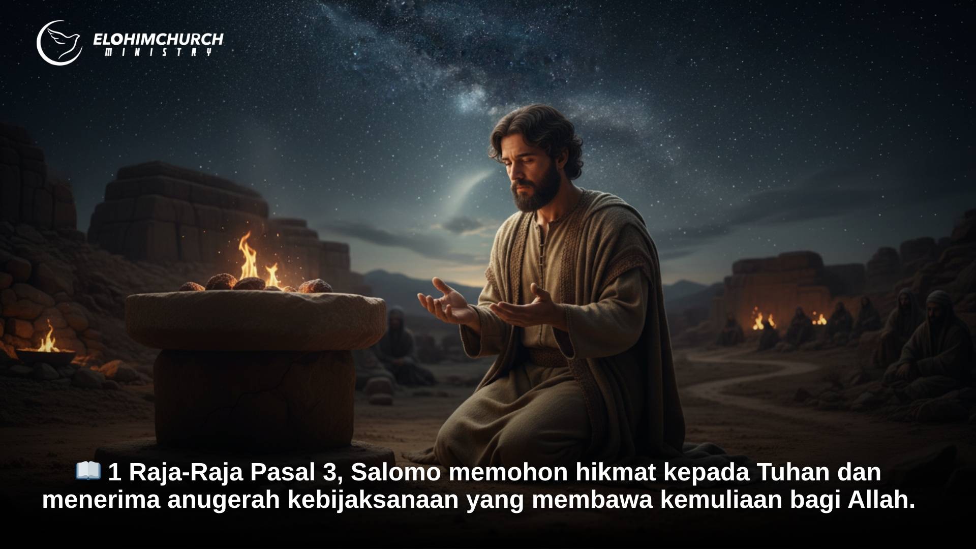 1 Raja-raja 2–3: Kesetiaan dan Hikmat Salomo - Elohim Ministry