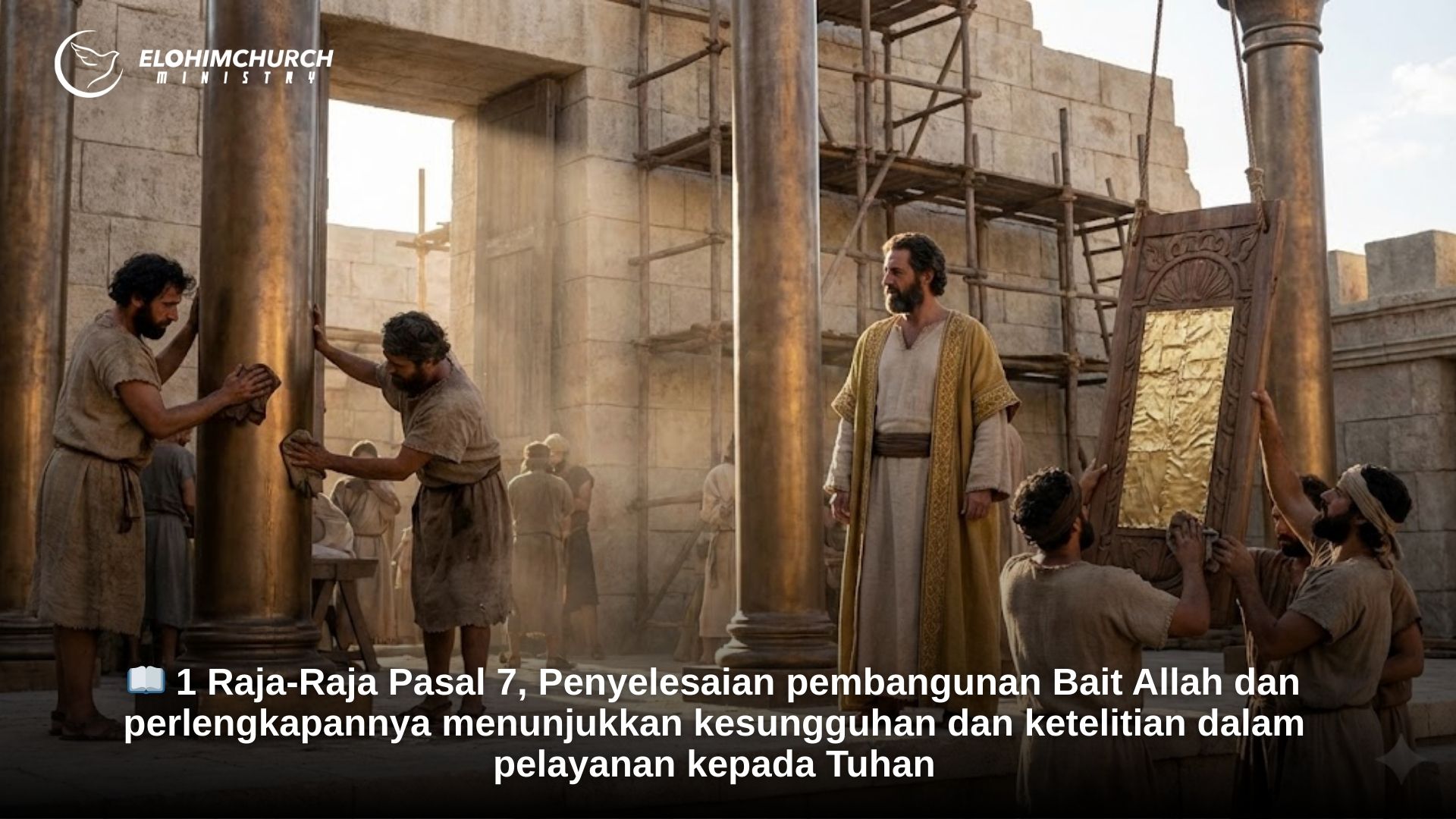Bacaan Alkitab 1 Raja-raja 6–7: Pembangunan Bait Allah dan Ketaatan ...