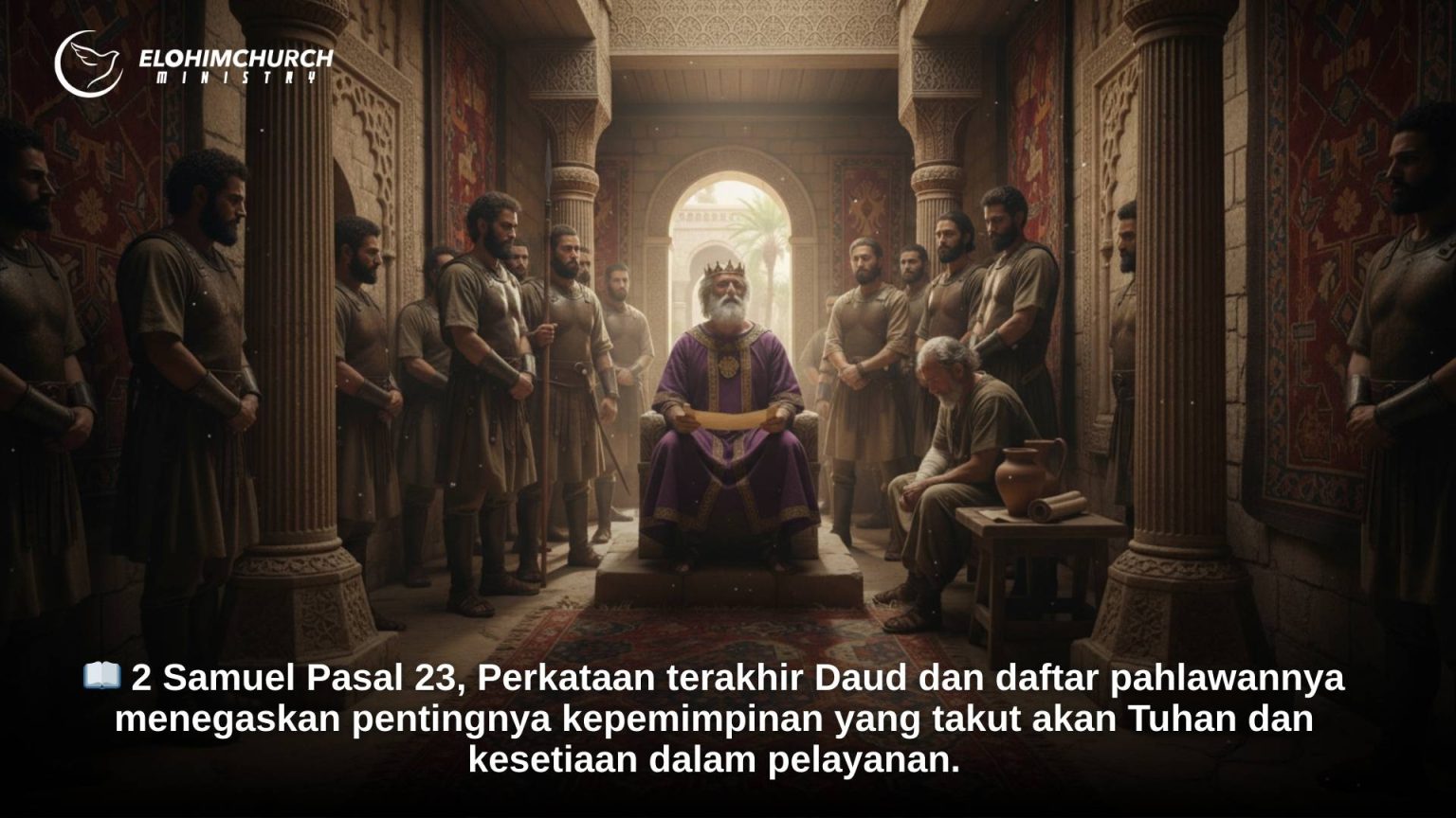 2 Samuel 22–23: Pujian, Kesaksian, dan Kesetiaan - Elohim Ministry